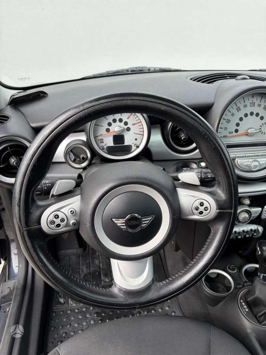 Black MINI Clubman 2007 in Kaunas, with an engine capacity of 1.56 L and mileage of 247 thousand km for 3400 €, photo 14 on AUTOMOTO.COM.LV