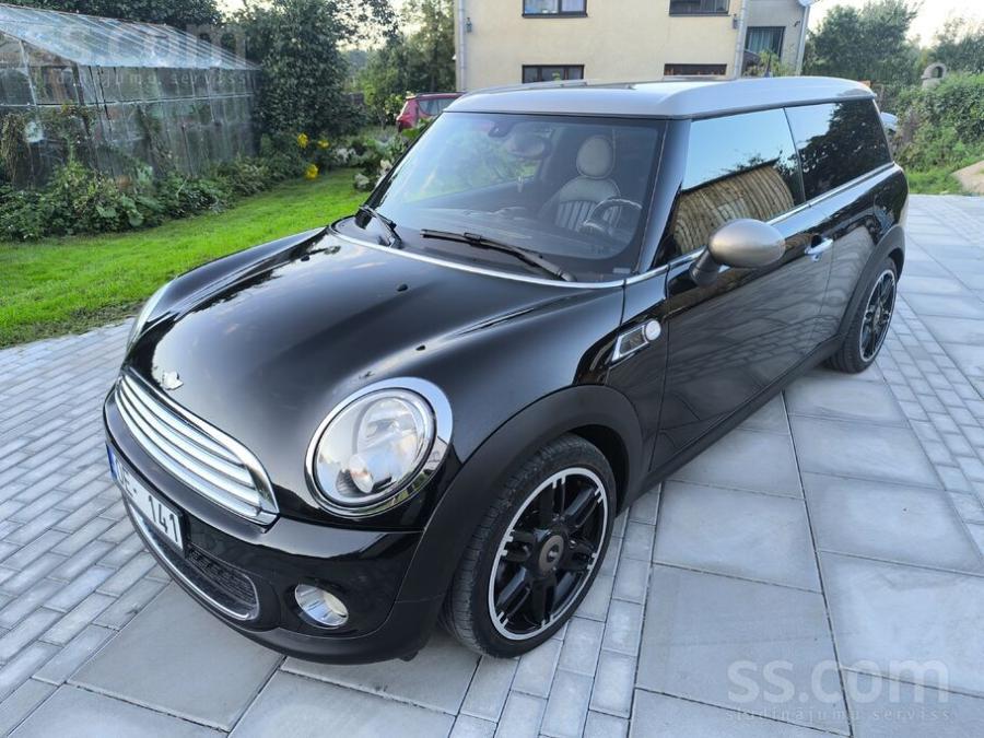 Melns MINI Clubman 2013 Rīga, ar dzinēja tilpumu 2.00 L un nobraukumu 177 tūkst. km par 7999 €, foto 1 vietnē AUTOMOTO.COM.LV