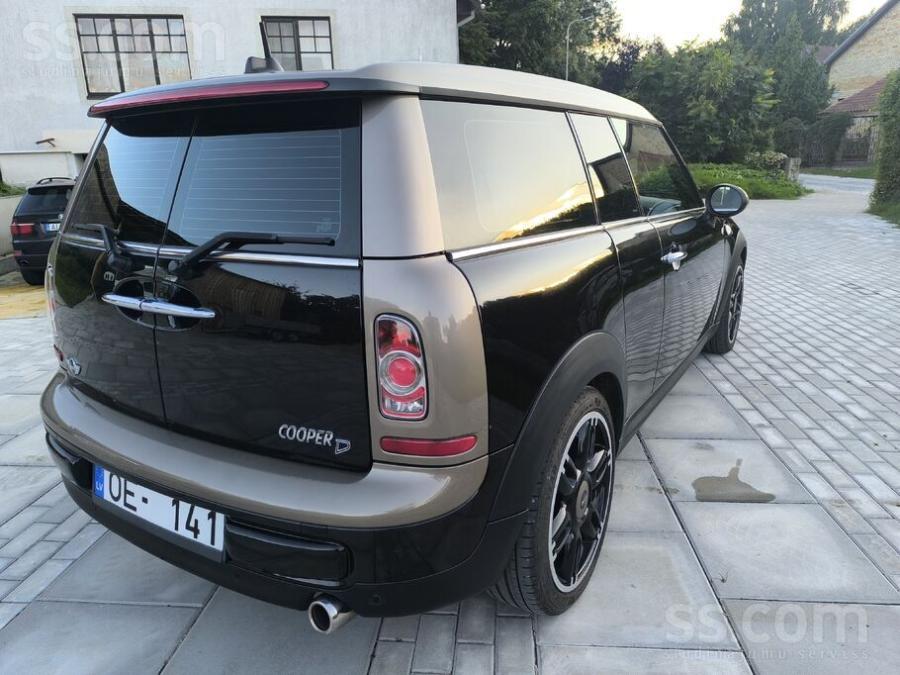 Melns MINI Clubman 2013 Rīga, ar dzinēja tilpumu 2.00 L un nobraukumu 177 tūkst. km par 7999 €, foto 3 vietnē AUTOMOTO.COM.LV
