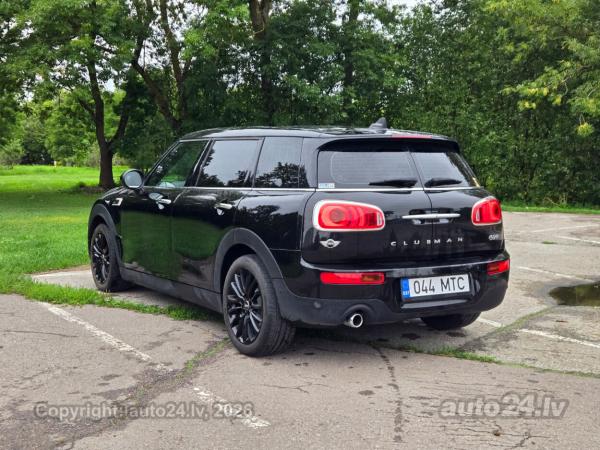 Black MINI Clubman 2016 in Tallinn, with an engine capacity of 1.50 L and mileage of 103 thousand km for 12850 €, photo 7 on AUTOMOTO.COM.LV