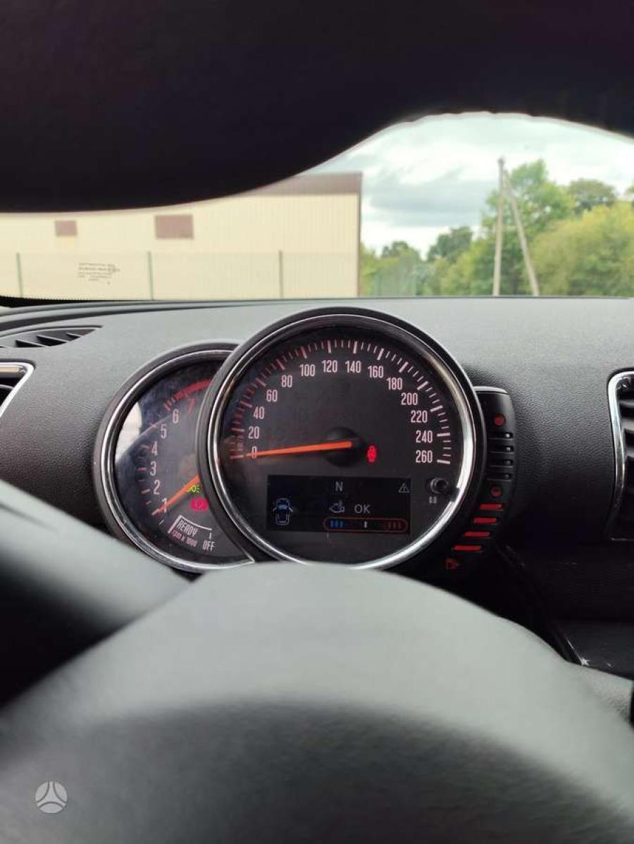 Melns MINI Clubman 2016 Šilutė, ar dzinēja tilpumu 1.50 L un nobraukumu 99 tūkst. km par 5500 €, foto 10 vietnē AUTOMOTO.COM.LV