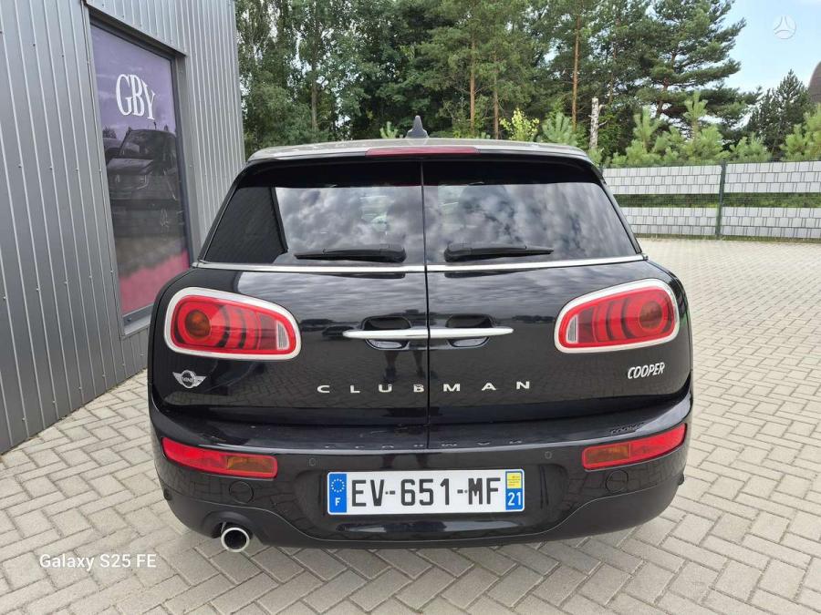 Black MINI Clubman 2017 in Taurage, with an engine capacity of 1.50 L and mileage of 285 thousand km for 5500 €, photo 6 on AUTOMOTO.COM.LV