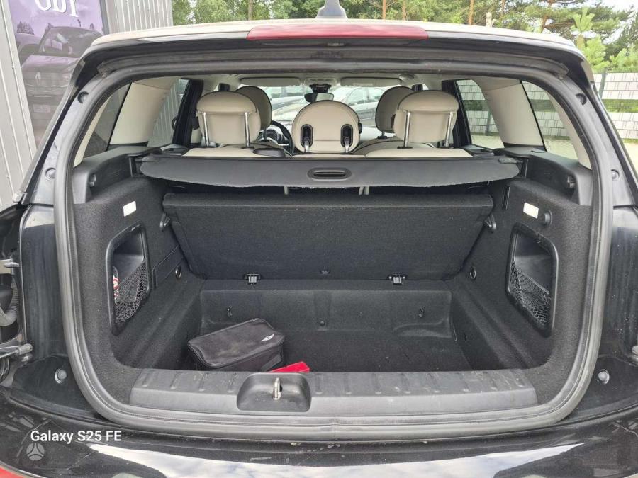 Black MINI Clubman 2017 in Taurage, with an engine capacity of 1.50 L and mileage of 285 thousand km for 5500 €, photo 10 on AUTOMOTO.COM.LV