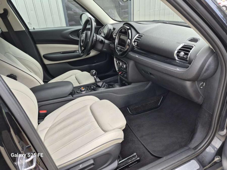 Black MINI Clubman 2017 in Taurage, with an engine capacity of 1.50 L and mileage of 285 thousand km for 5500 €, photo 21 on AUTOMOTO.COM.LV