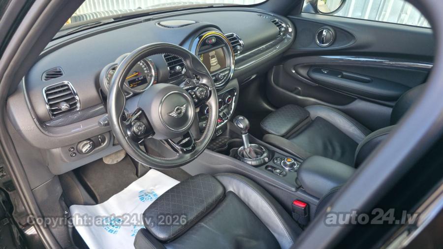 Black MINI Clubman 2017 in Tallinn, with an engine capacity of 2.00 L and mileage of 179 thousand km for 9999 €, photo 12 on AUTOMOTO.COM.LV
