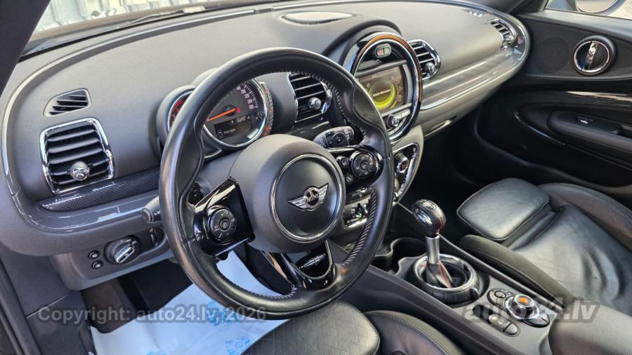 Black MINI Clubman 2017 in Tallinn, with an engine capacity of 2.00 L and mileage of 179 thousand km for 9999 €, photo 13 on AUTOMOTO.COM.LV