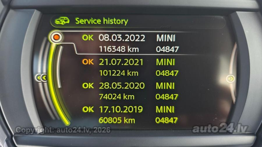 Black MINI Clubman 2017 in Tallinn, with an engine capacity of 2.00 L and mileage of 179 thousand km for 9999 €, photo 28 on AUTOMOTO.COM.LV