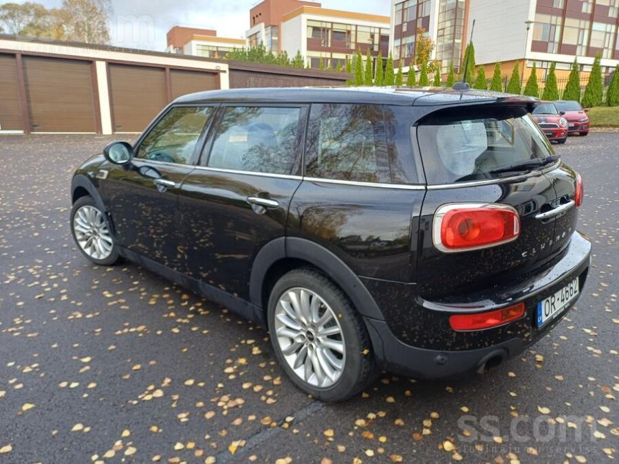 Melns MINI Clubman 2017 Valmiera, ar dzinēja tilpumu 1.50 L un nobraukumu 175 tūkst. km par 7500 €, foto 4 vietnē AUTOMOTO.COM.LV