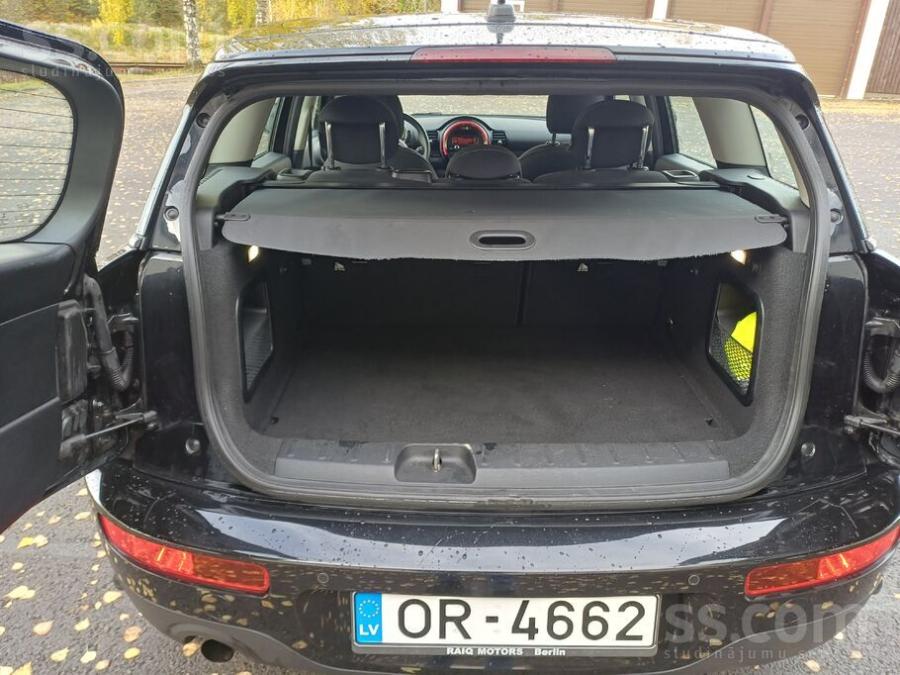 Melns MINI Clubman 2017 Valmiera, ar dzinēja tilpumu 1.50 L un nobraukumu 175 tūkst. km par 7500 €, foto 9 vietnē AUTOMOTO.COM.LV
