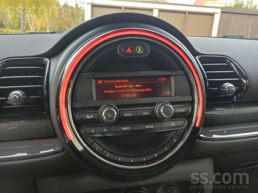 Melns MINI Clubman 2017 Valmiera, ar dzinēja tilpumu 1.50 L un nobraukumu 175 tūkst. km par 7500 €, foto 17 vietnē AUTOMOTO.COM.LV