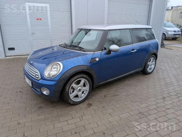 Zils MINI Clubman 2008 Rīga, ar dzinēja tilpumu 1.60 L un nobraukumu 207 tūkst. km par 3700 €, foto 1 vietnē AUTOMOTO.COM.LV