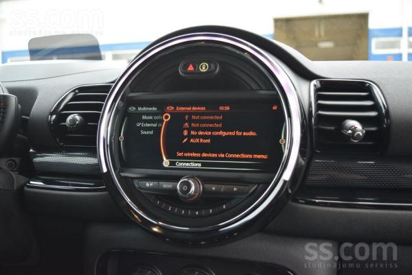 Blue MINI Clubman 2016 in Riga, with an engine capacity of 2.00 L and mileage of 130 thousand km for 13900 €, photo 8 on AUTOMOTO.COM.LV