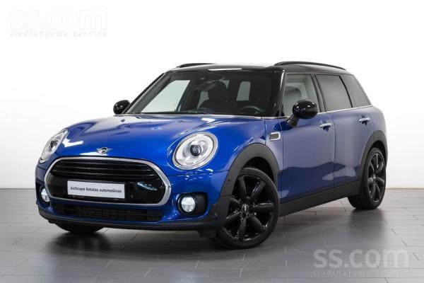 Blue MINI Clubman 2020 in Riga, with an engine capacity of 1.50 L and mileage of 36 thousand km for 16500 €, photo 1 on AUTOMOTO.COM.LV