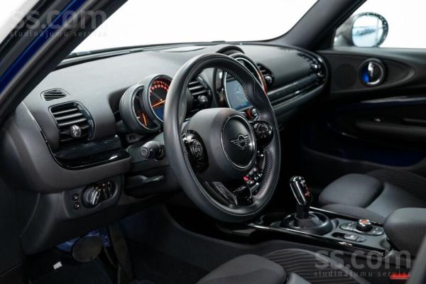 Blue MINI Clubman 2020 in Riga, with an engine capacity of 1.50 L and mileage of 36 thousand km for 16500 €, photo 10 on AUTOMOTO.COM.LV