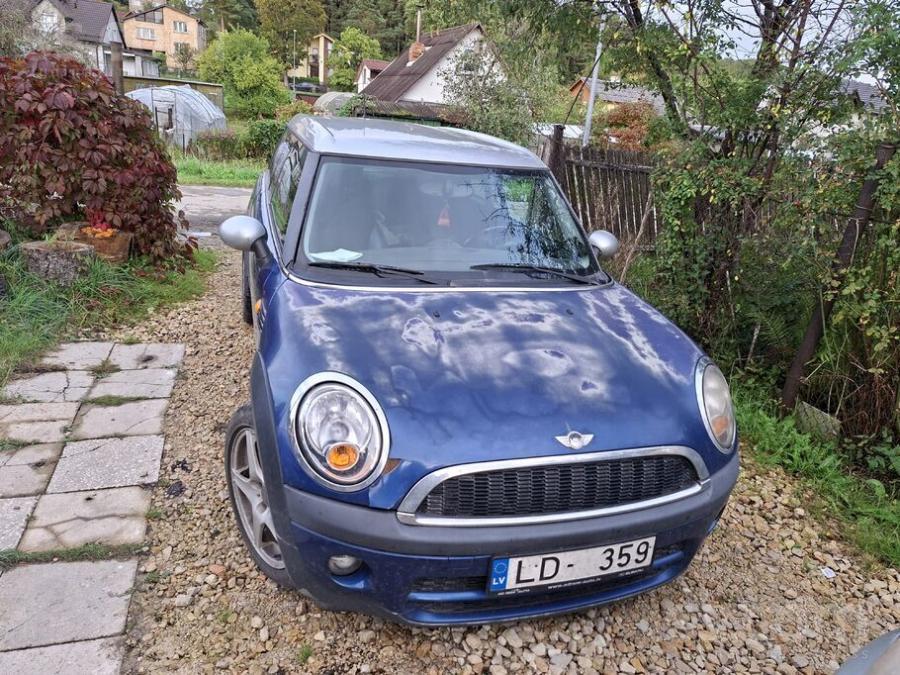 Zils MINI Clubman 2008 Ogre, ar dzinēja tilpumu 1.60 L un nobraukumu 205 tūkst. km par 2800 €, foto 5 vietnē AUTOMOTO.COM.LV