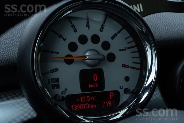 Синий Мини Клабмен 2008 в Рига, объемом двигателя 1.60 л и пробегом 140 тыс. км за 4750 €, фото 10 на AUTOMOTO.COM.LV