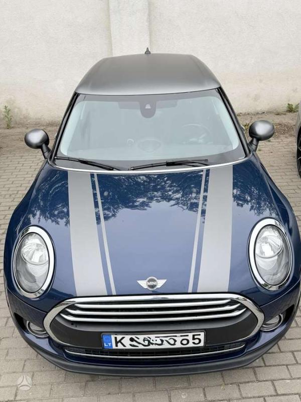 Blue MINI Clubman 2017 in Vilnius, with an engine capacity of 1.50 L and mileage of 244 thousand km for 8800 €, photo 6 on AUTOMOTO.COM.LV