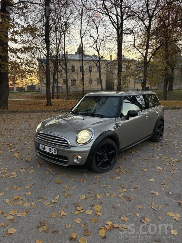 Brown MINI Clubman 2008 in Jekabpils, with an engine capacity of 1.60 L and mileage of 240 thousand km for 3500 €, photo 1 on AUTOMOTO.COM.LV
