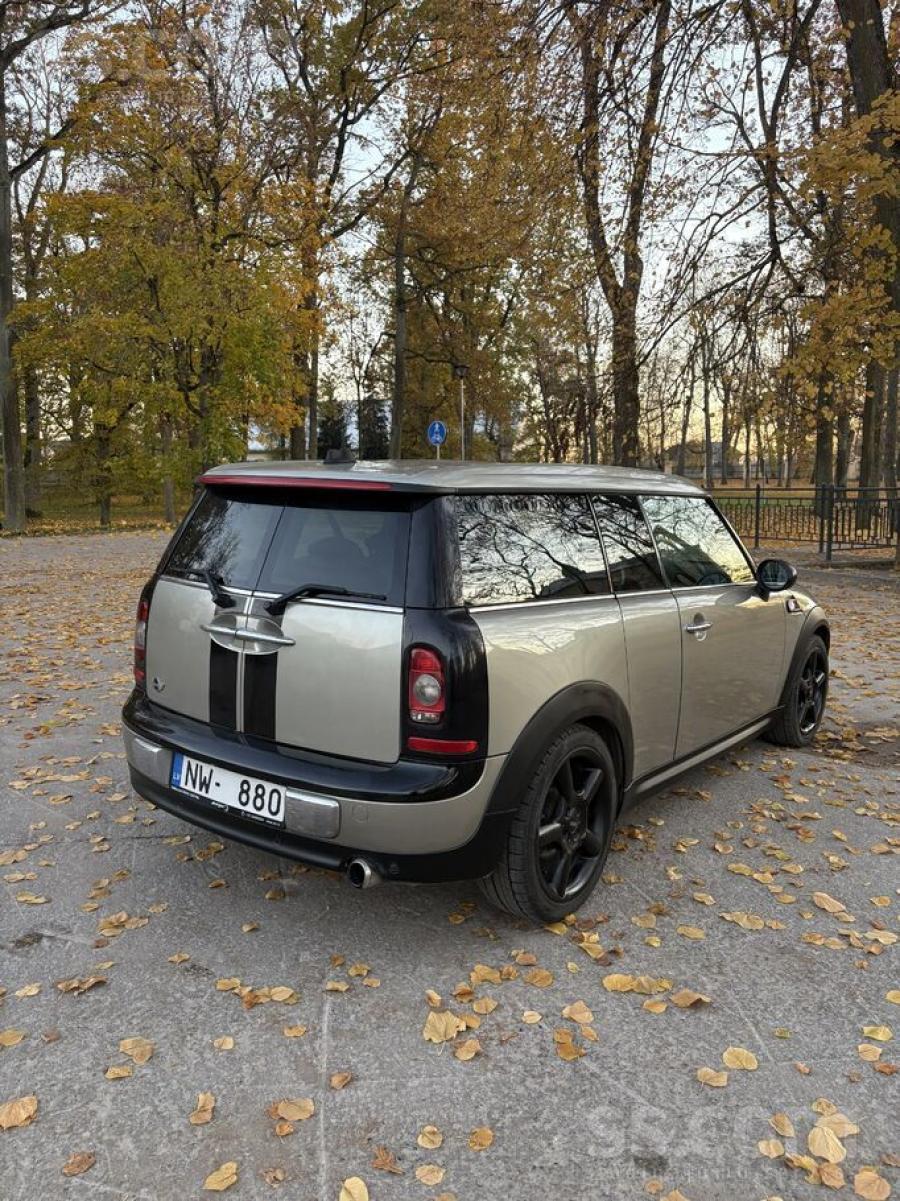 Brown MINI Clubman 2008 in Jekabpils, with an engine capacity of 1.60 L and mileage of 240 thousand km for 3500 €, photo 7 on AUTOMOTO.COM.LV