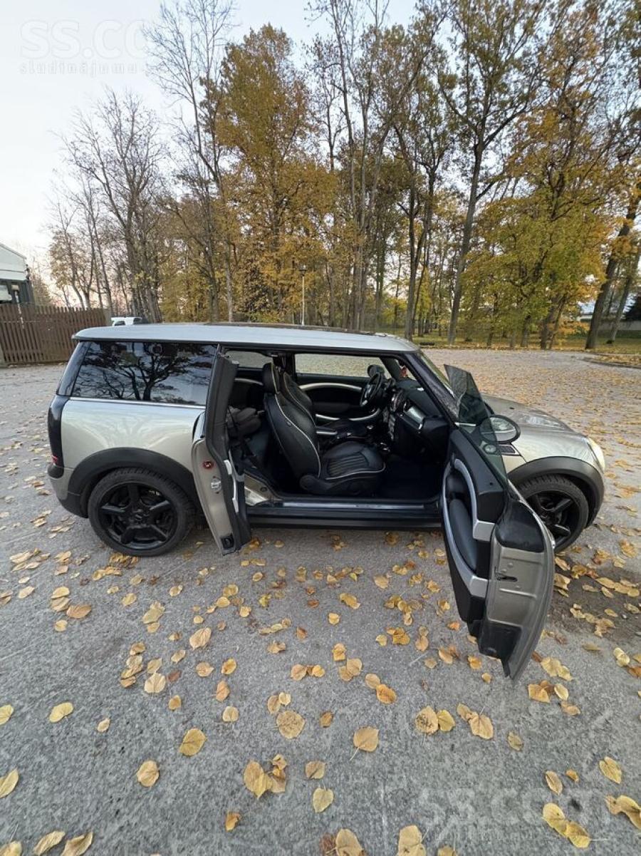 Brown MINI Clubman 2008 in Jekabpils, with an engine capacity of 1.60 L and mileage of 240 thousand km for 3500 €, photo 13 on AUTOMOTO.COM.LV