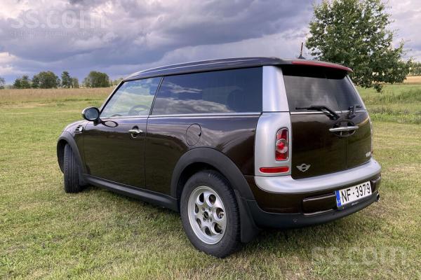 Brown MINI Clubman 2010 in Riga, with an engine capacity of 1.60 L and mileage of 212 thousand km for 3750 €, photo 5 on AUTOMOTO.COM.LV