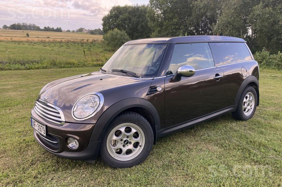 Brown MINI Clubman 2010 in Riga, with an engine capacity of 1.60 L and mileage of 212 thousand km for 3750 €, photo 7 on AUTOMOTO.COM.LV
