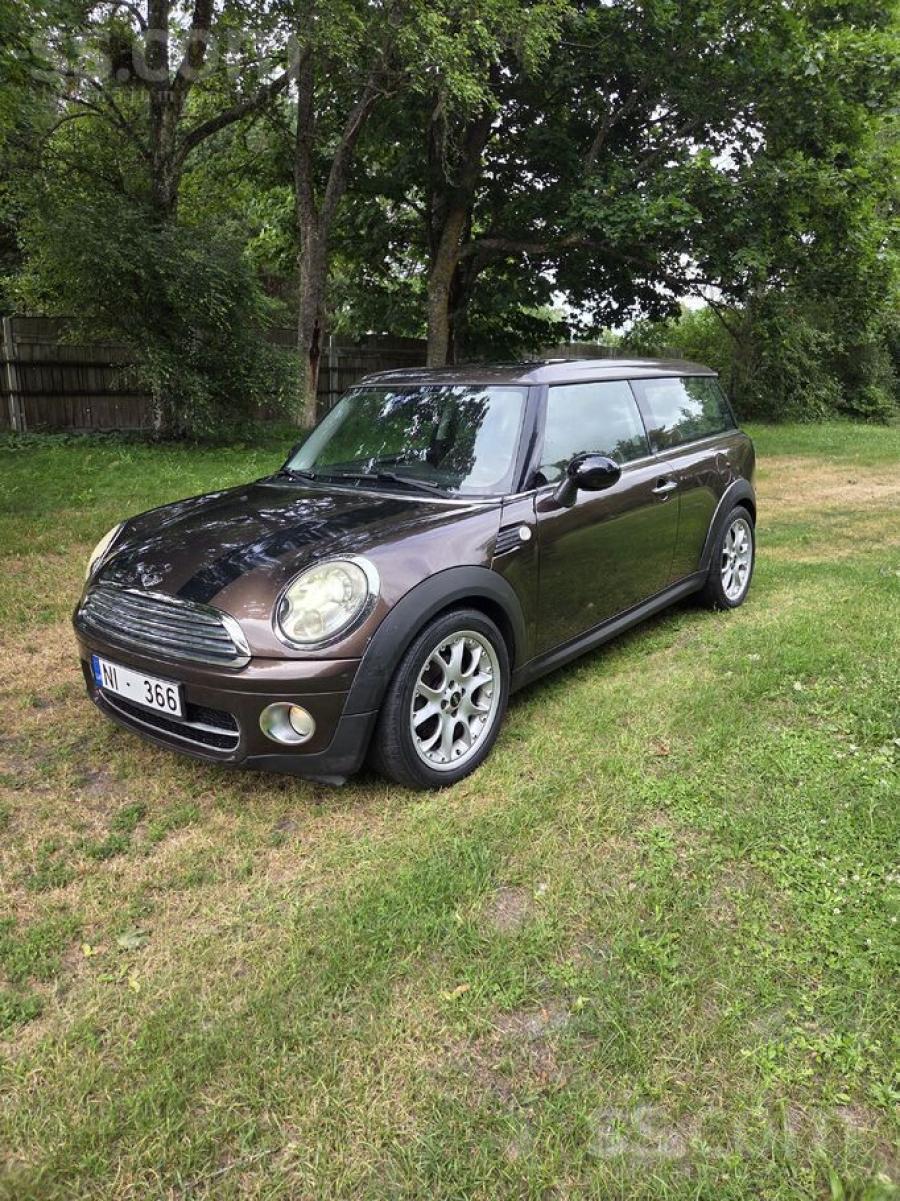 Brown MINI Clubman 2008 in Liepaja, with an engine capacity of 1.60 L and mileage of 239 thousand km for 3000 €, photo 1 on AUTOMOTO.COM.LV