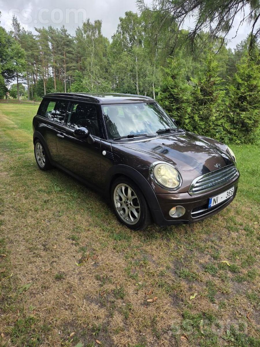 Brown MINI Clubman 2008 in Liepaja, with an engine capacity of 1.60 L and mileage of 239 thousand km for 3000 €, photo 3 on AUTOMOTO.COM.LV