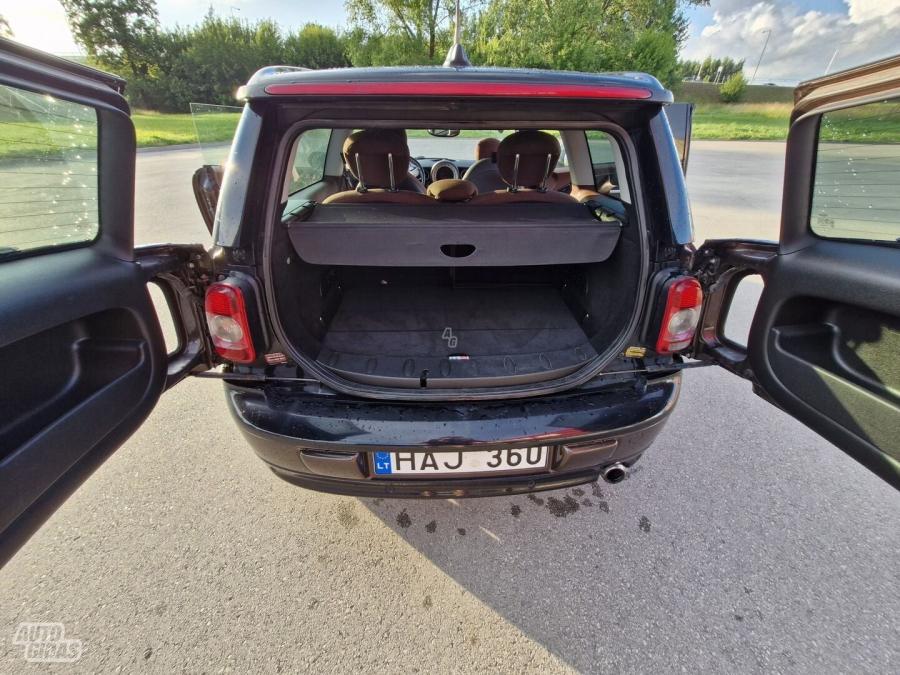 Brown MINI Clubman 2008 in Kretinga, with an engine capacity of 1.60 L and mileage of 194 thousand km for 3500 €, photo 11 on AUTOMOTO.COM.LV