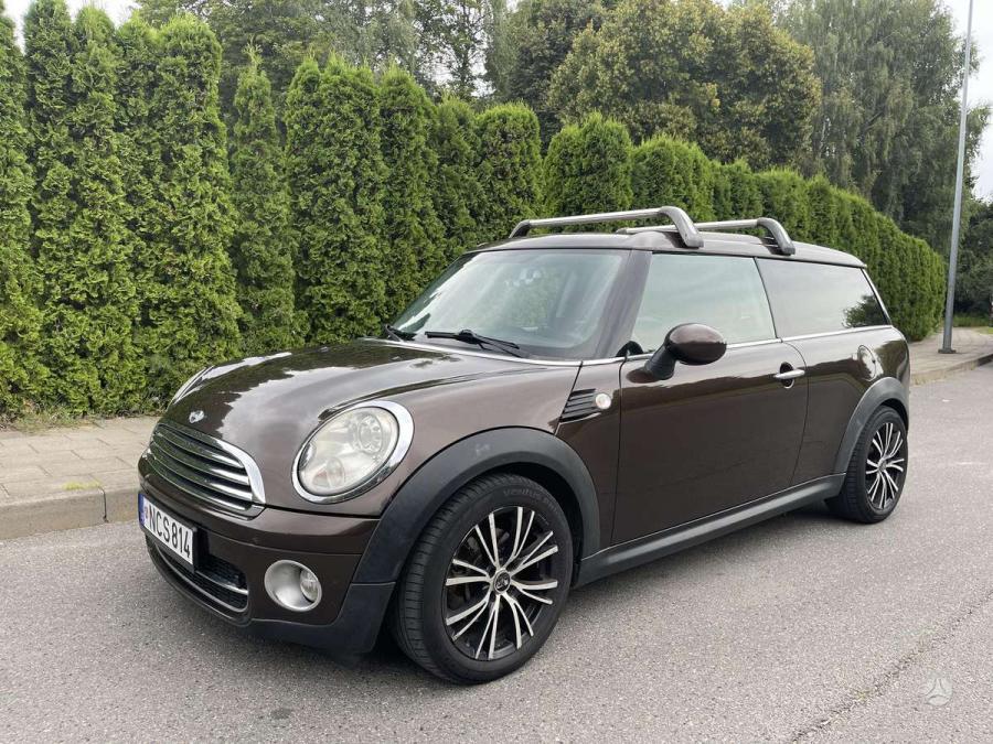Brown MINI Clubman 2008 in Vilnius, with an engine capacity of 1.56 L and mileage of 298 thousand km for 4200 €, photo 1 on AUTOMOTO.COM.LV