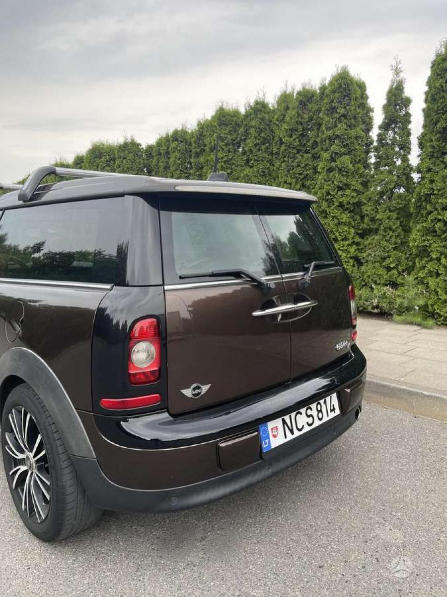 Brown MINI Clubman 2008 in Vilnius, with an engine capacity of 1.56 L and mileage of 298 thousand km for 4200 €, photo 9 on AUTOMOTO.COM.LV