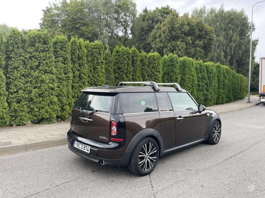 Brown MINI Clubman 2008 in Vilnius, with an engine capacity of 1.56 L and mileage of 298 thousand km for 4200 €, photo 10 on AUTOMOTO.COM.LV
