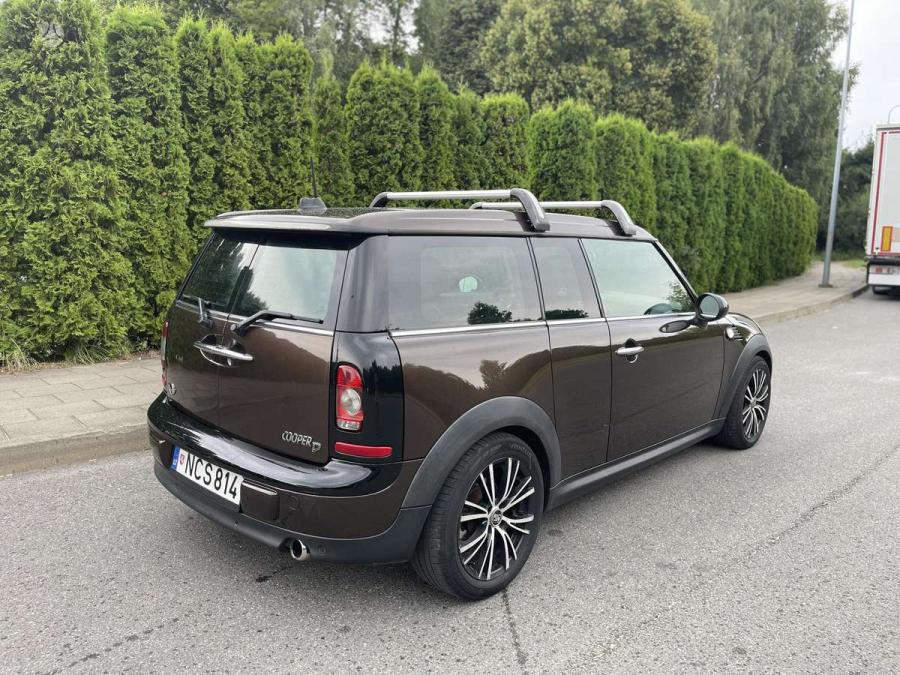 Brown MINI Clubman 2008 in Vilnius, with an engine capacity of 1.56 L and mileage of 298 thousand km for 4200 €, photo 11 on AUTOMOTO.COM.LV