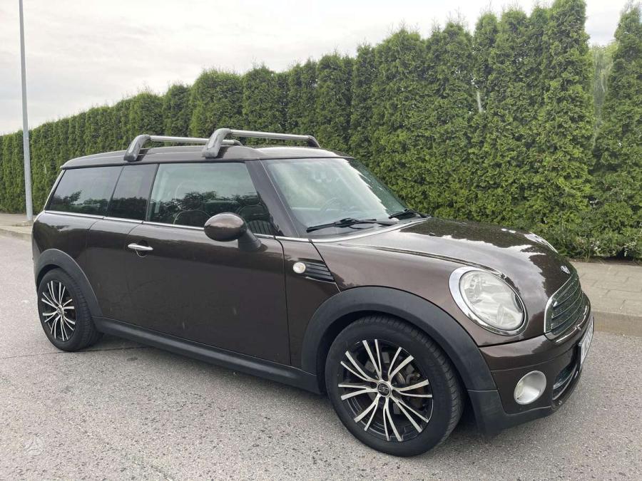 Brown MINI Clubman 2008 in Vilnius, with an engine capacity of 1.56 L and mileage of 298 thousand km for 4200 €, photo 13 on AUTOMOTO.COM.LV