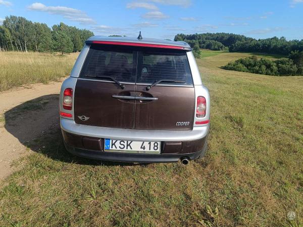 Brown MINI Clubman 2009 in Zarasai, with an engine capacity of 1.60 L and mileage of 207 thousand km for 2000 €, photo 5 on AUTOMOTO.COM.LV