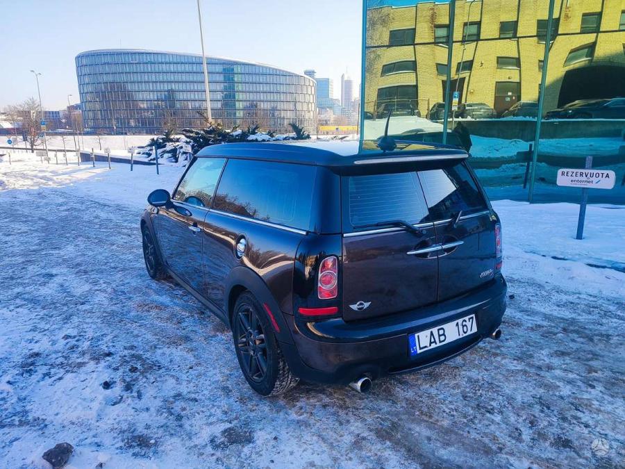 Brown MINI Clubman 2011 in Vilnius, with an engine capacity of 1.60 L and mileage of 240 thousand km for 3950 €, photo 7 on AUTOMOTO.COM.LV