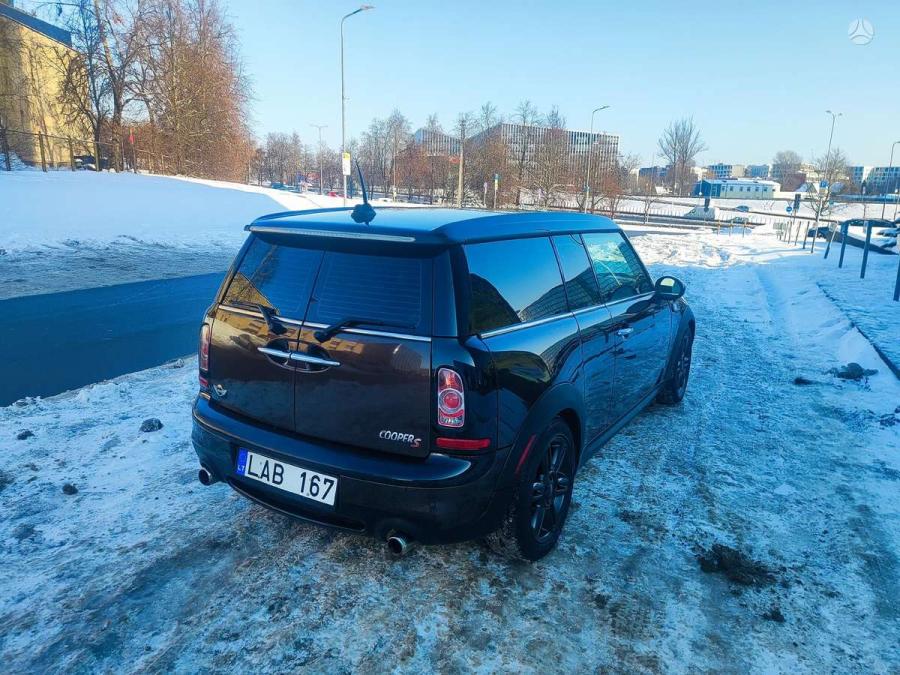 Brown MINI Clubman 2011 in Vilnius, with an engine capacity of 1.60 L and mileage of 240 thousand km for 3950 €, photo 9 on AUTOMOTO.COM.LV