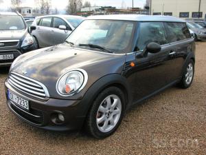 Brūns MINI Clubman 2012 Rīga, ar dzinēja tilpumu 1.60 L un nobraukumu 228 tūkst. km par 4950 €, foto  vietnē AUTOMOTO.COM.LV