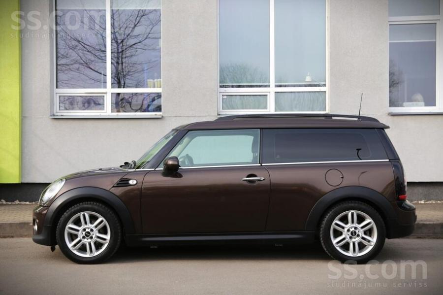 Brūns MINI Clubman 2012 Rīga, ar dzinēja tilpumu 1.60 L un nobraukumu 273 tūkst. km par 4995 €, foto 3 vietnē AUTOMOTO.COM.LV