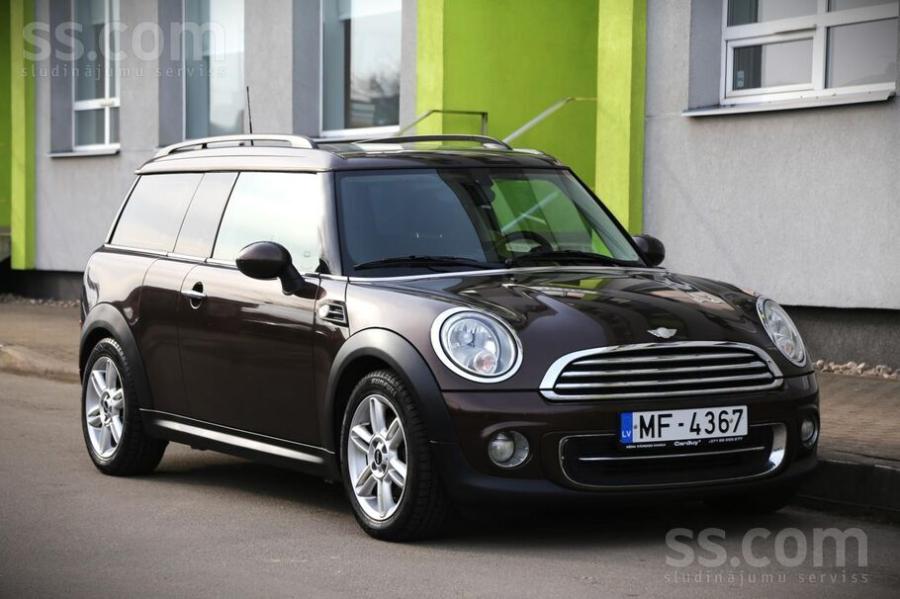 Brūns MINI Clubman 2012 Rīga, ar dzinēja tilpumu 1.60 L un nobraukumu 273 tūkst. km par 4995 €, foto 5 vietnē AUTOMOTO.COM.LV