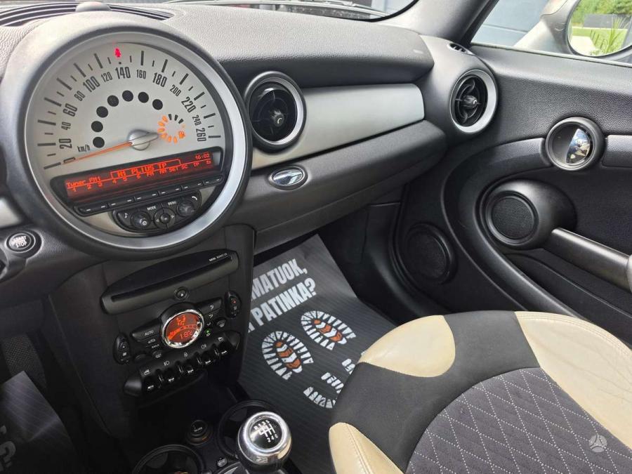 Brown MINI Clubman 2013 in Silute, with an engine capacity of 1.60 L and mileage of 195 thousand km for 3800 €, photo 15 on AUTOMOTO.COM.LV