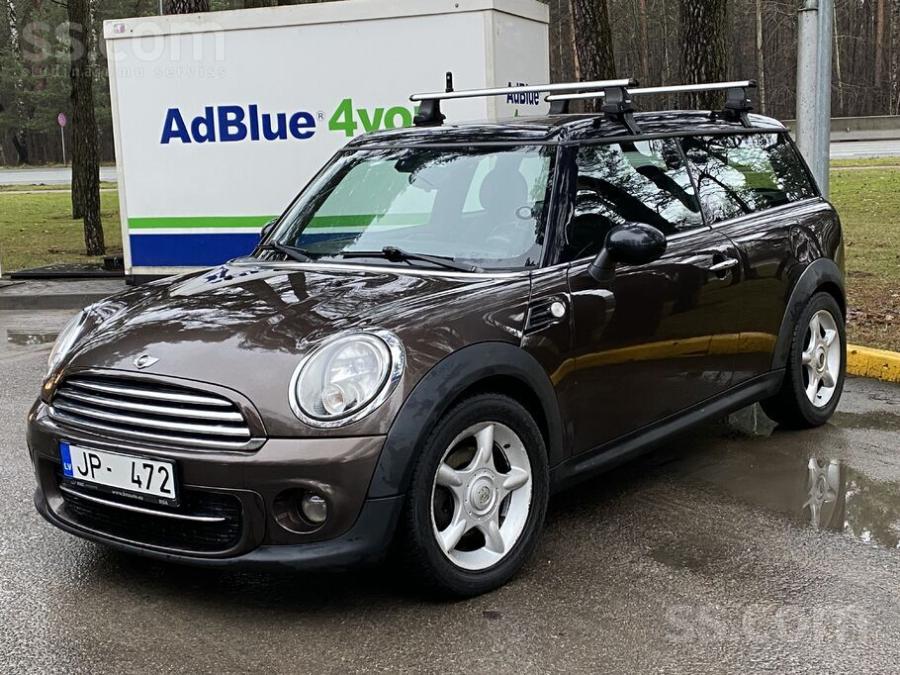 Brūns MINI Clubman 2012 Rīga, ar dzinēja tilpumu 1.60 L un nobraukumu 0 tūkst. km par 4990 €, foto 3 vietnē AUTOMOTO.COM.LV