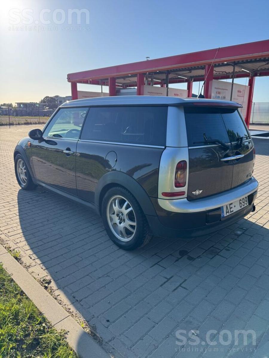 Brown MINI Clubman 2007 in Riga, with an engine capacity of 1.60 L and mileage of 270 thousand km for 3400 €, photo 4 on AUTOMOTO.COM.LV