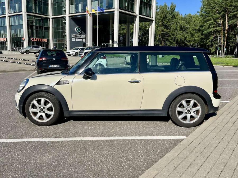 Brown MINI Clubman 2010 in Vilnius, with an engine capacity of 1.60 L and mileage of 197 thousand km for 2800 €, photo 4 on AUTOMOTO.COM.LV