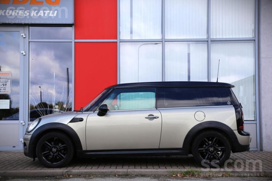 Zaļš MINI Clubman 2009 Rīga, ar dzinēja tilpumu 1.60 L un nobraukumu 246 tūkst. km par 3995 €, foto 3 vietnē AUTOMOTO.COM.LV