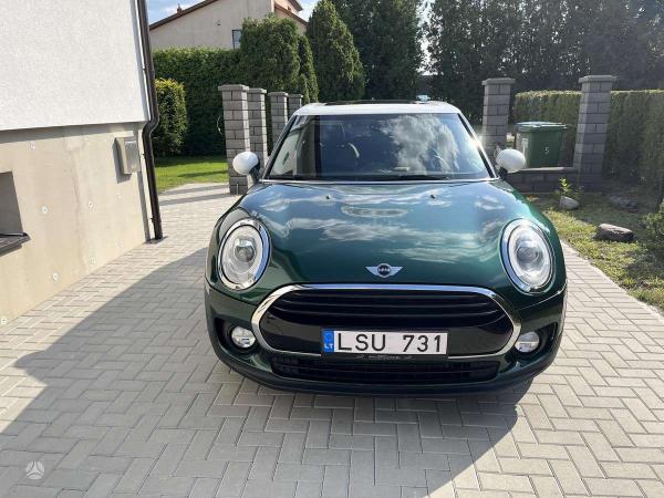 Zaļš MINI Clubman 2016 Panevēža, ar dzinēja tilpumu 1.56 L un nobraukumu 98 tūkst. km par 9700 €, foto 1 vietnē AUTOMOTO.COM.LV
