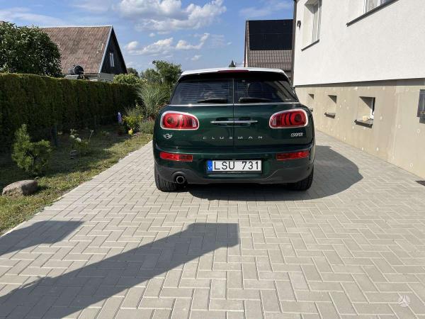 Zaļš MINI Clubman 2016 Panevēža, ar dzinēja tilpumu 1.56 L un nobraukumu 98 tūkst. km par 9700 €, foto 4 vietnē AUTOMOTO.COM.LV