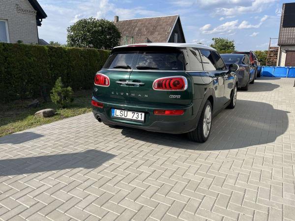Zaļš MINI Clubman 2016 Panevēža, ar dzinēja tilpumu 1.56 L un nobraukumu 98 tūkst. km par 9700 €, foto 5 vietnē AUTOMOTO.COM.LV