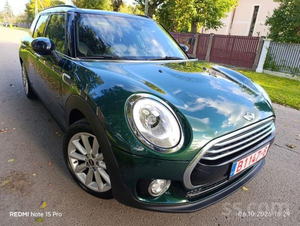 Zaļš MINI Clubman 2016 Rīga, ar dzinēja tilpumu 2.00 L un nobraukumu 230 tūkst. km par 6850 €, foto 7 vietnē AUTOMOTO.COM.LV