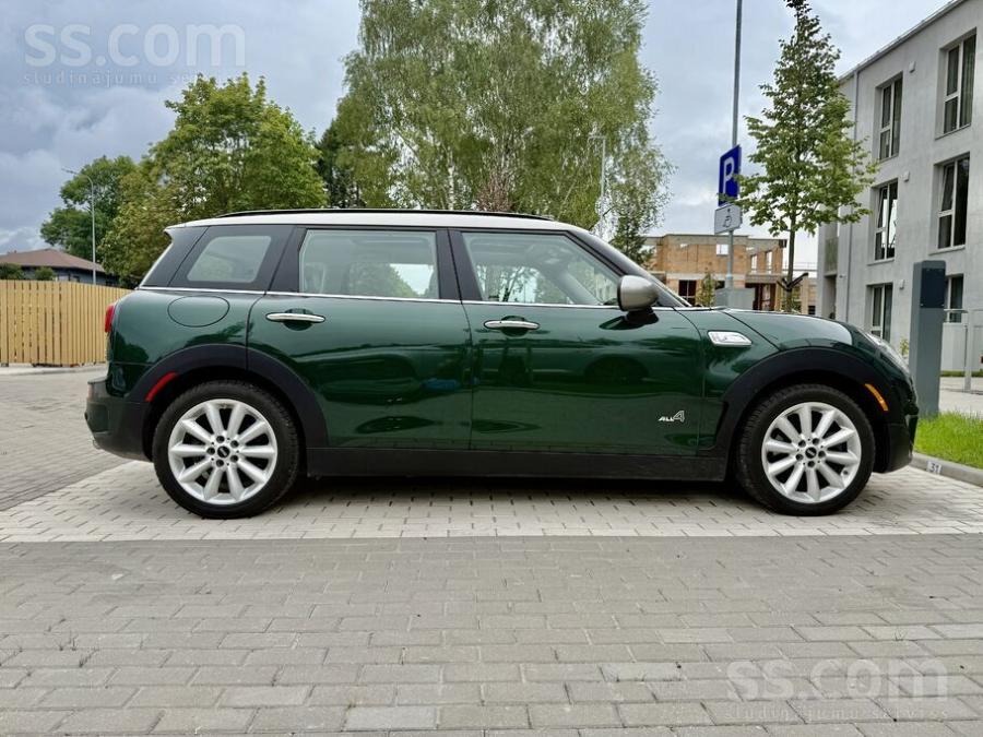 Zaļš MINI Clubman 2017 Rīga, ar dzinēja tilpumu 2.00 L un nobraukumu 106 tūkst. km par 14300 €, foto 8 vietnē AUTOMOTO.COM.LV